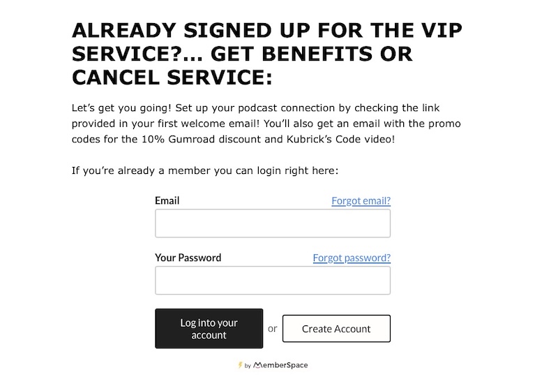 How to Update Credit Card, Tier Plan or Cancel Your Account on VIP Section